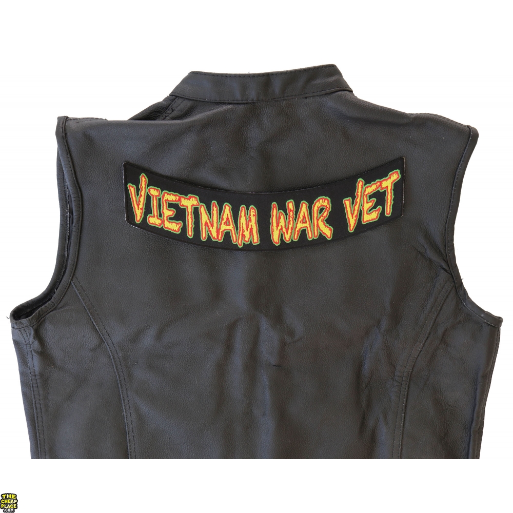 Vietnam War Vet Lower Rocker Patch | US Military Vietnam Veteran Patches