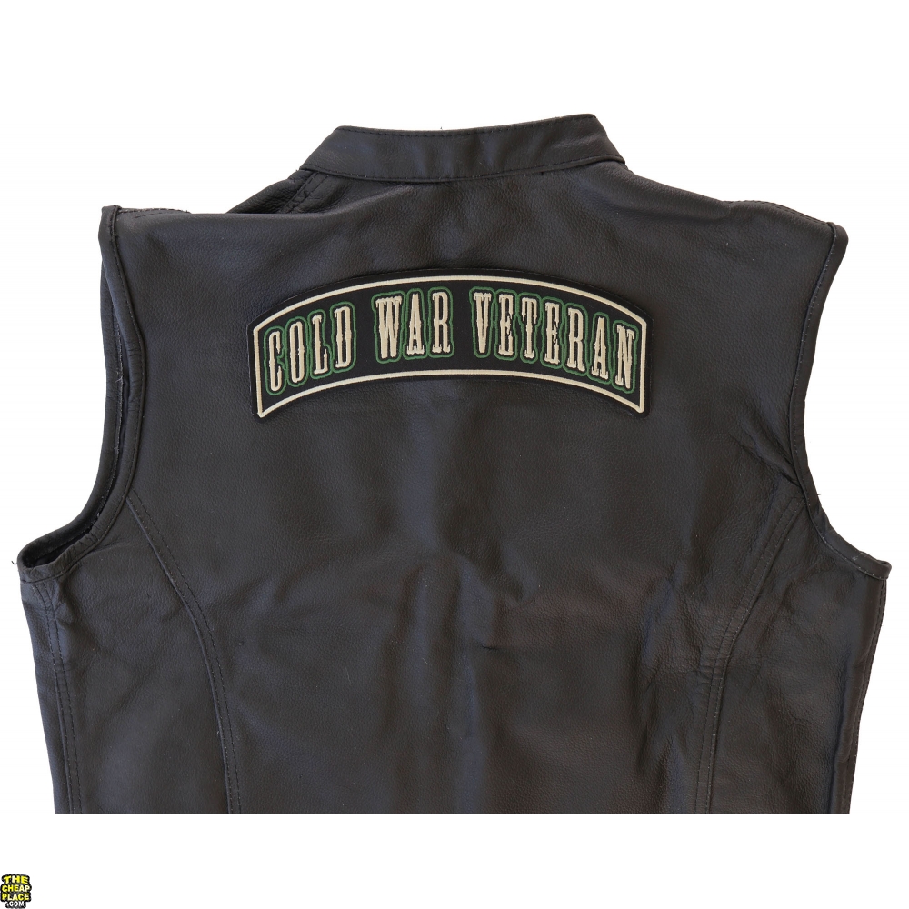 Cold War Veteran Large Rocker Patch | US Military Veteran Patches