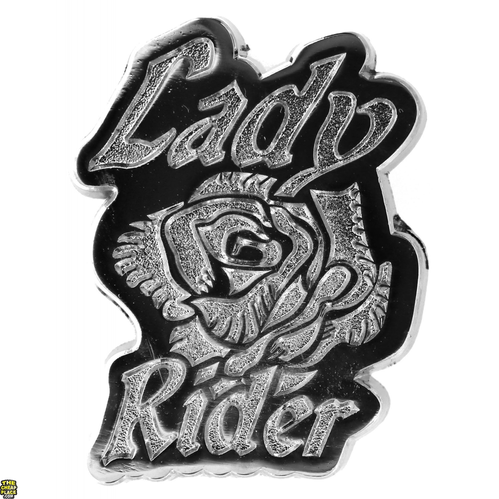 Lady Rider Pin - TheCheapPlace