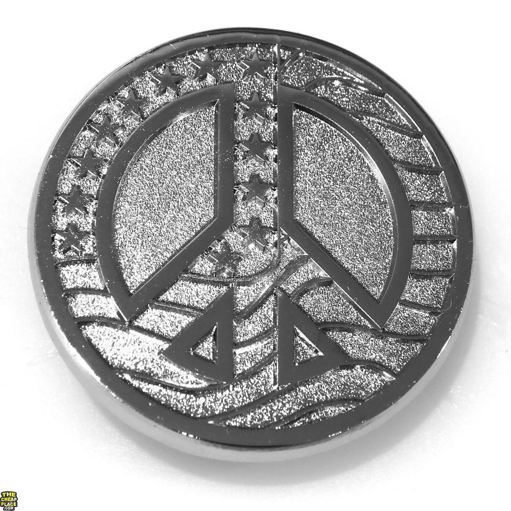 US Peace Flag Pin - TheCheapPlace
