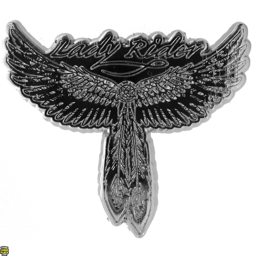 Lady Rider Pin - TheCheapPlace
