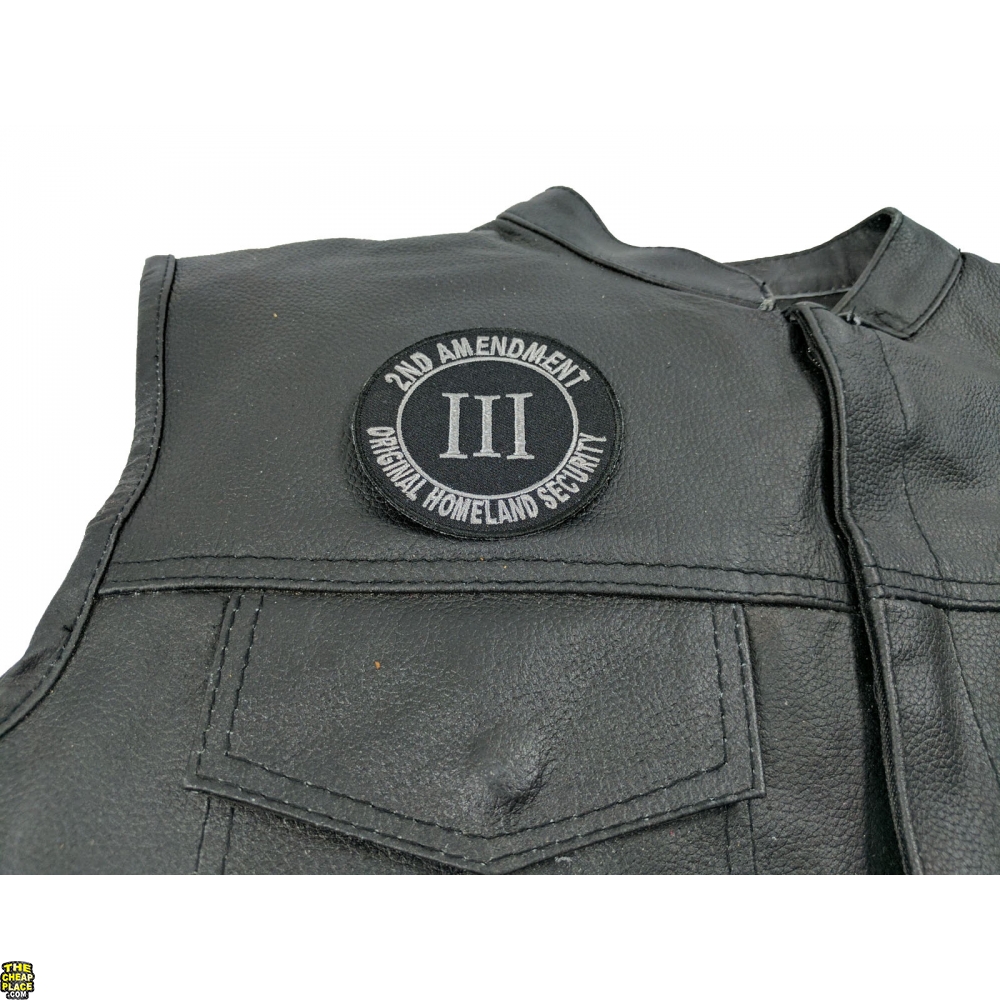 2nd Amendment Original Homeland Security 3 Percenter Patch