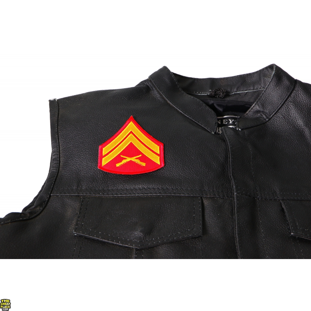 Corporal Red Iron on Patch - TheCheapPlace