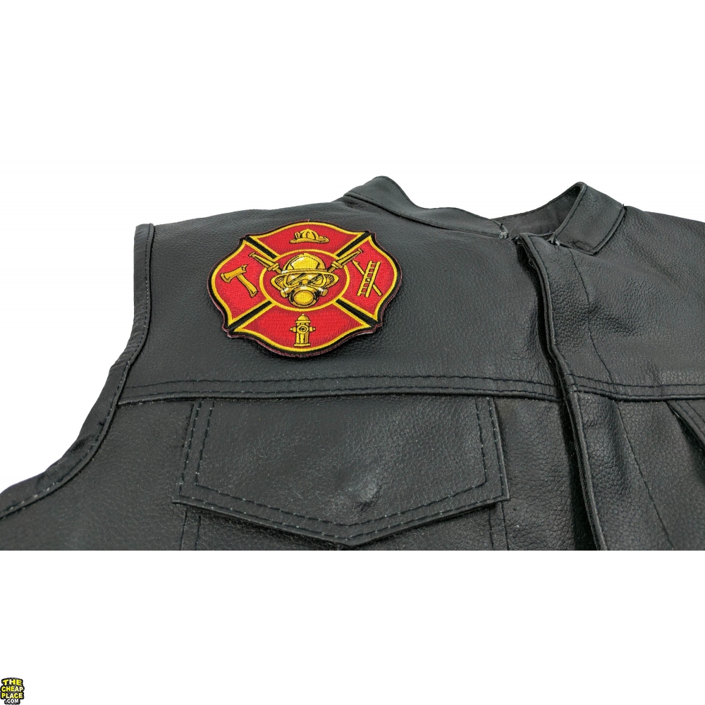 Fire Fighter Axe Ladder Hydrant Cap Patch | Fire Fighter Patches ...