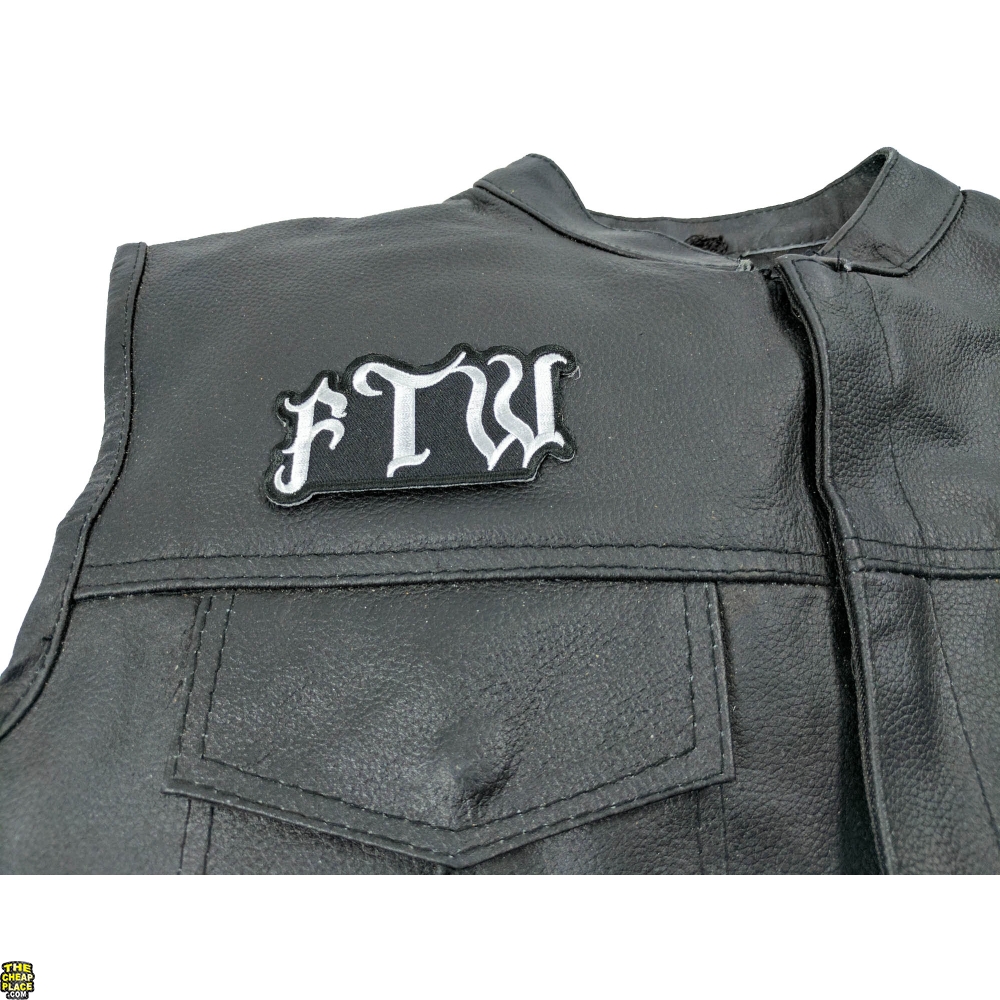 FTW Patch | Biker Patches -TheCheapPlace
