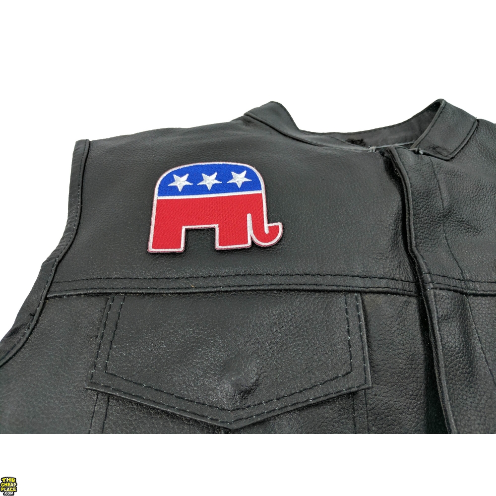 Republican Elephant Patch | Embroidered Patches