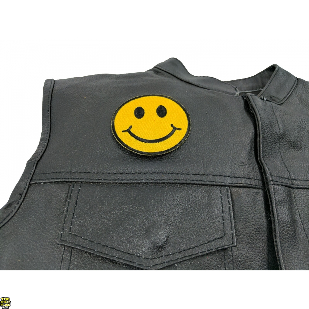 Smiley Face Patch | Funny Patches -TheCheapPlace