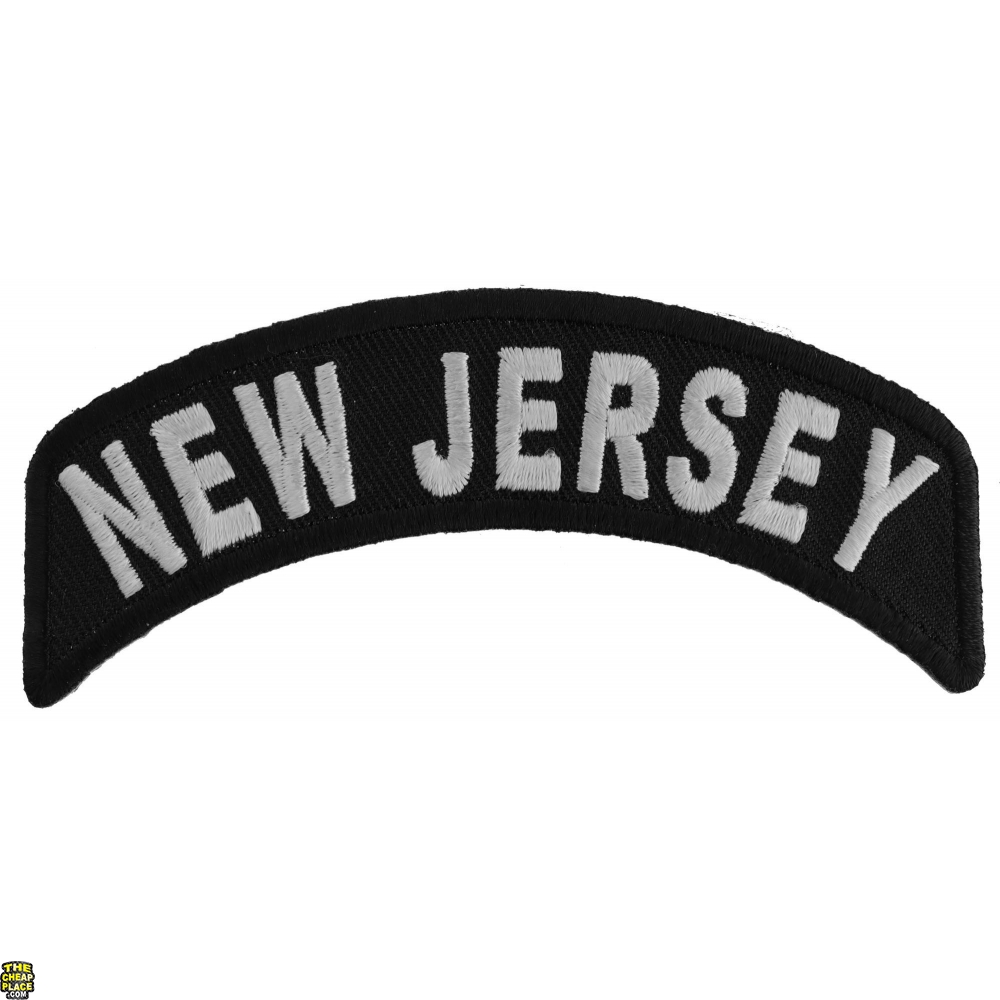 New Jersey Patch | State Rockers -TheCheapPlace
