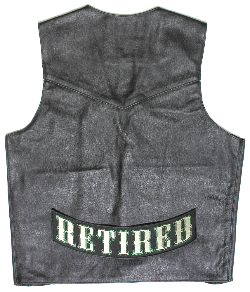 Retired Lower Rocker Patch | US Military Veteran Patches by Ivamis Patches