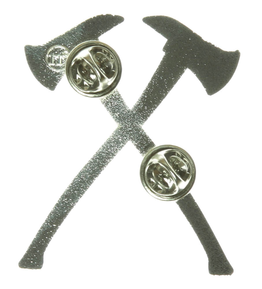 Firefighter Crossed Axes Pin | Pins - TheCheapPlace