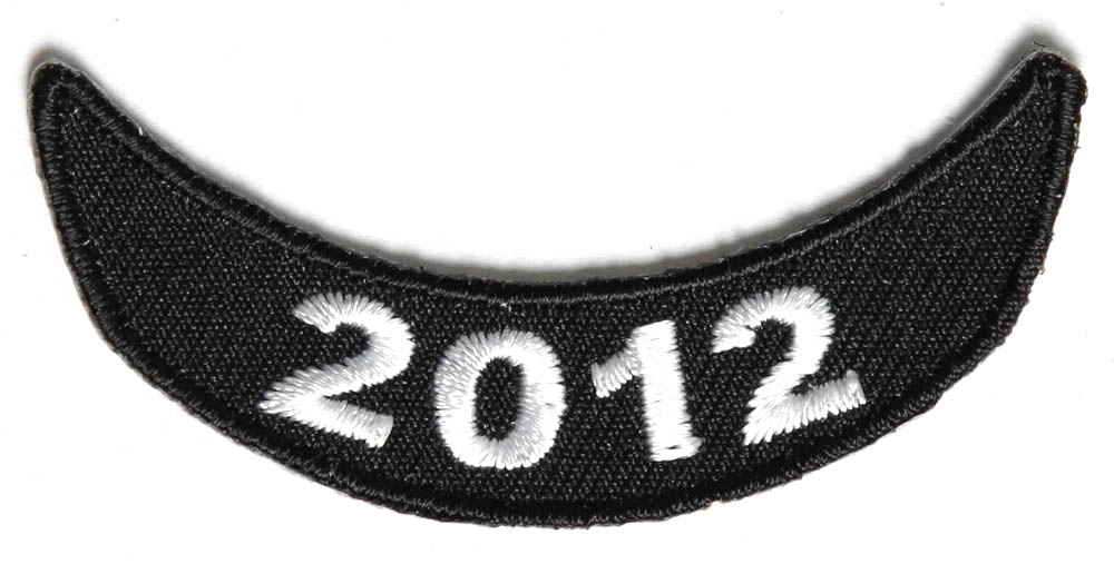 2012 Lower Rocker Patch White by Ivamis Patches