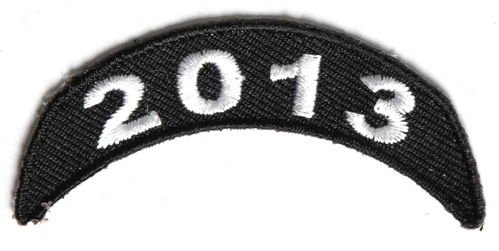 2013 Upper Rocker Patch White | Year Rockers -TheCheapPlace