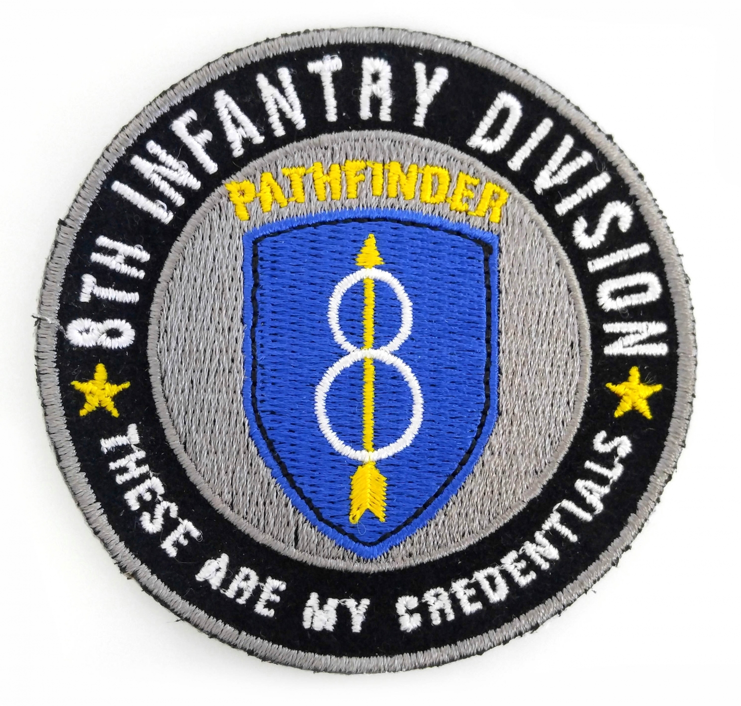 8th Infantry Division Pathfinder Patch | Army Patches -TheCheapPlace