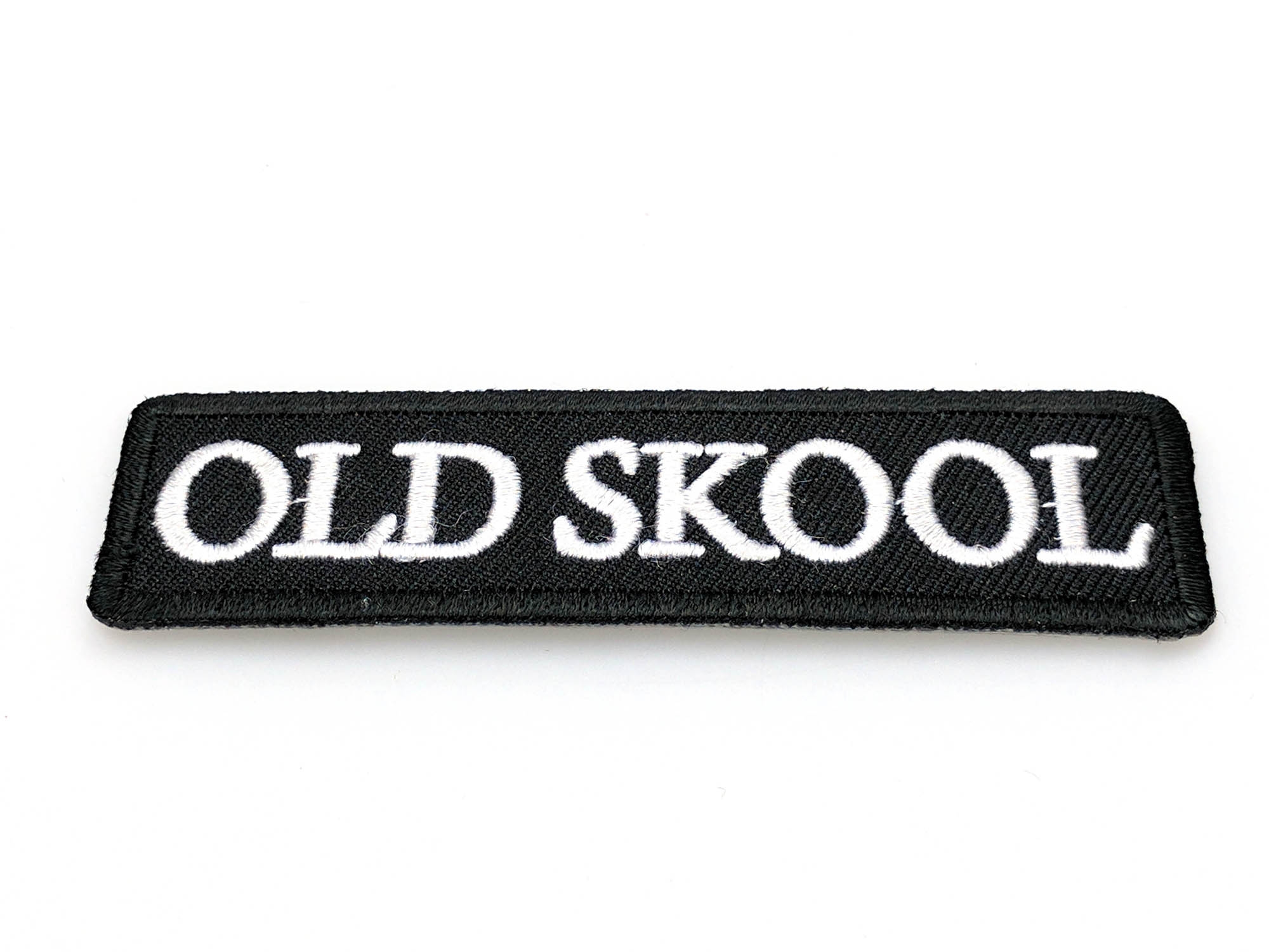 Old Skool Patch | Biker Patches -TheCheapPlace
