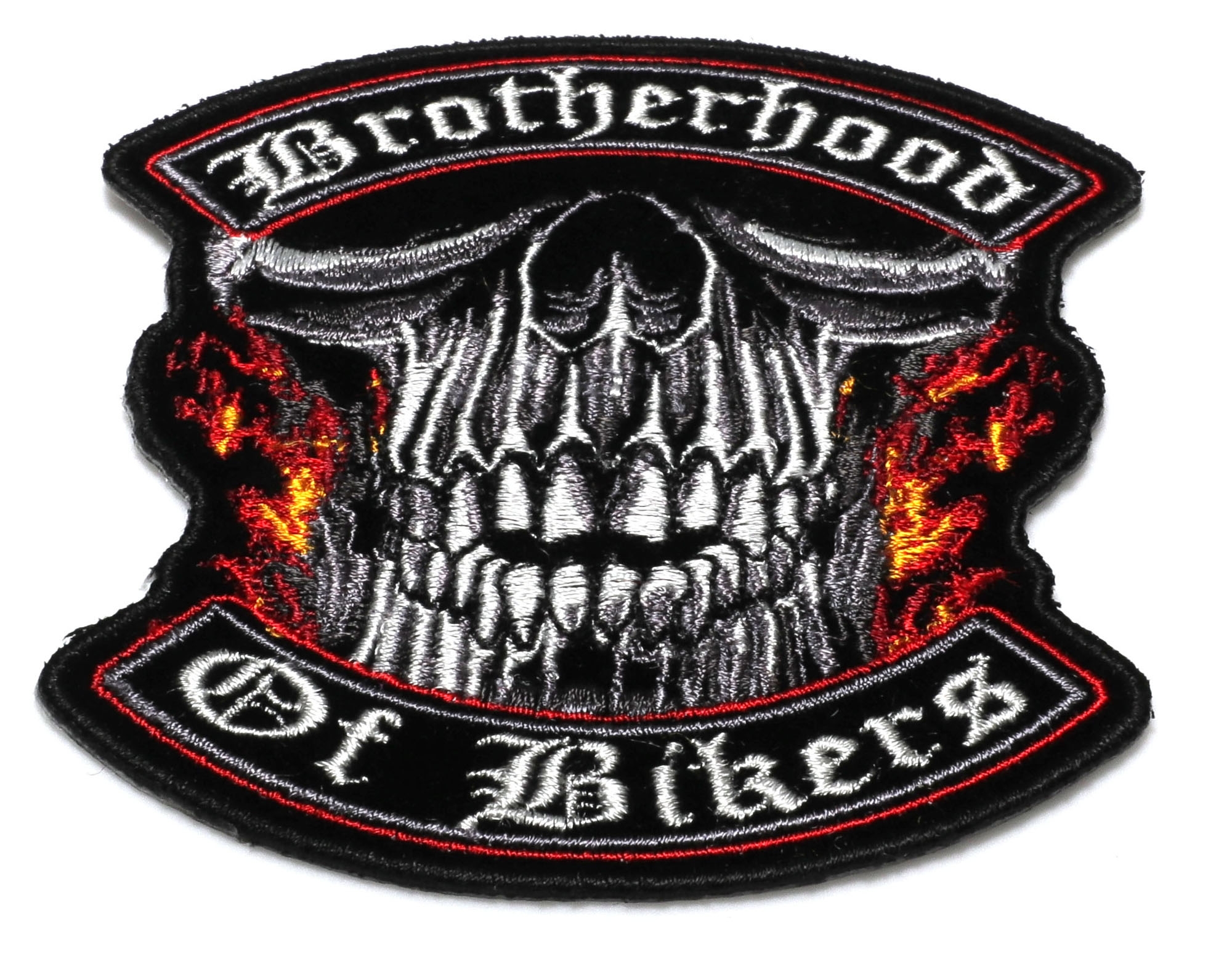 Small Brotherhood Of Bikers Vest Patch | Biker Patches -TheCheapPlace
