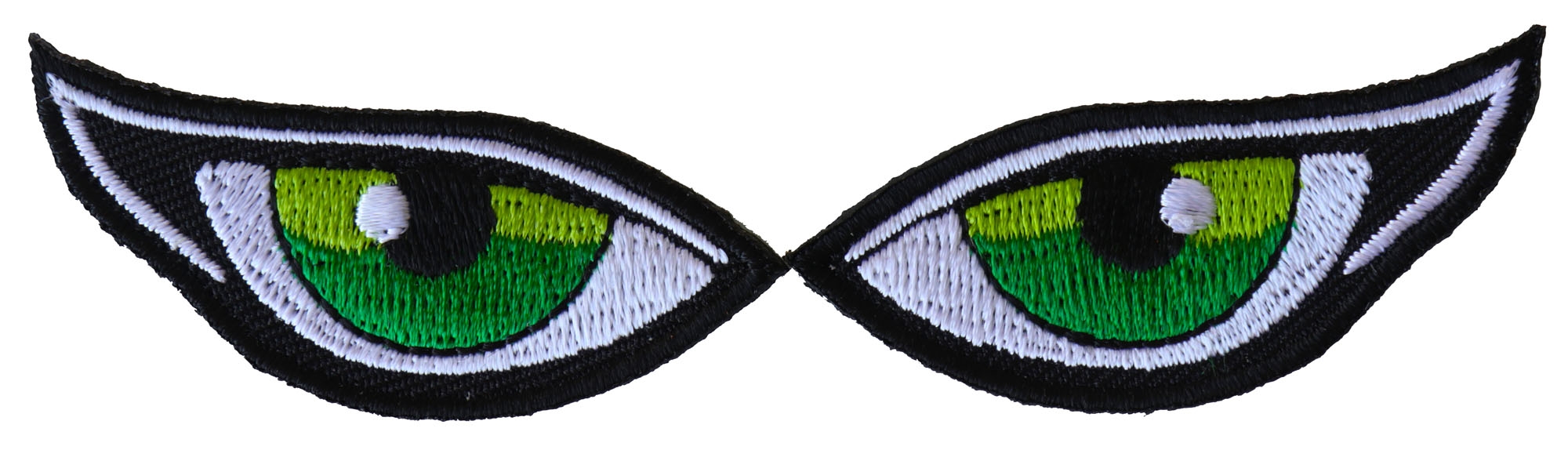 Iron on Green Eye Patches - Iron on Novelty Patches by Ivamis Patches