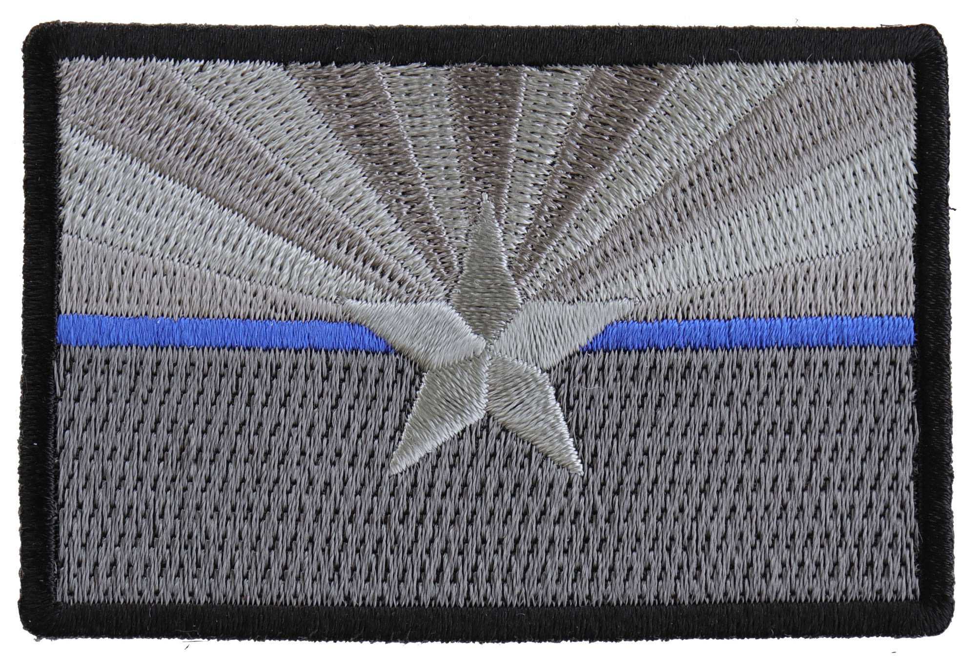 Arizona State Flag Blue Line Police Patch by Ivamis Patches