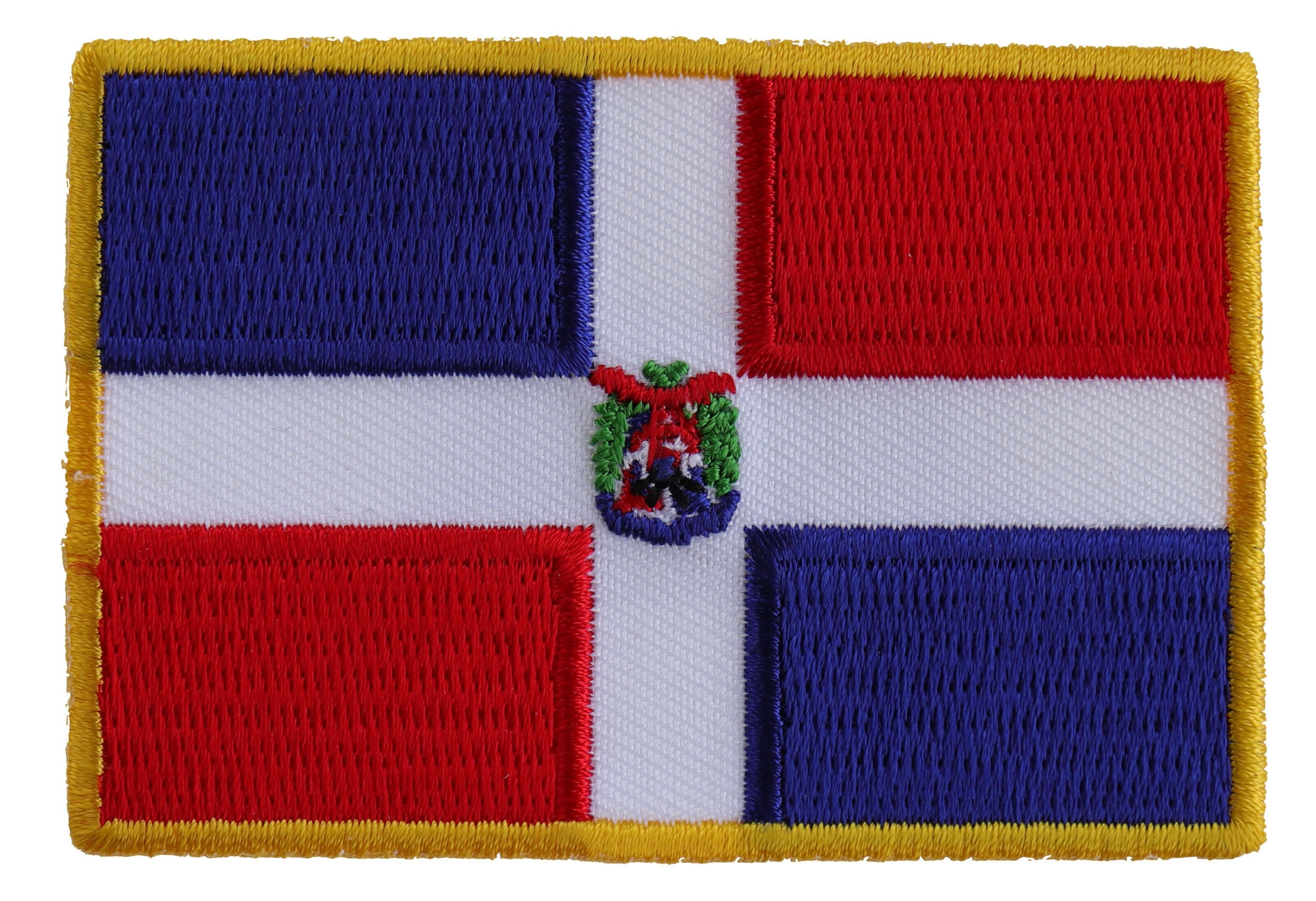 Iron On Dominican Republic Patch | Embroidered Patches by Ivamis Patches