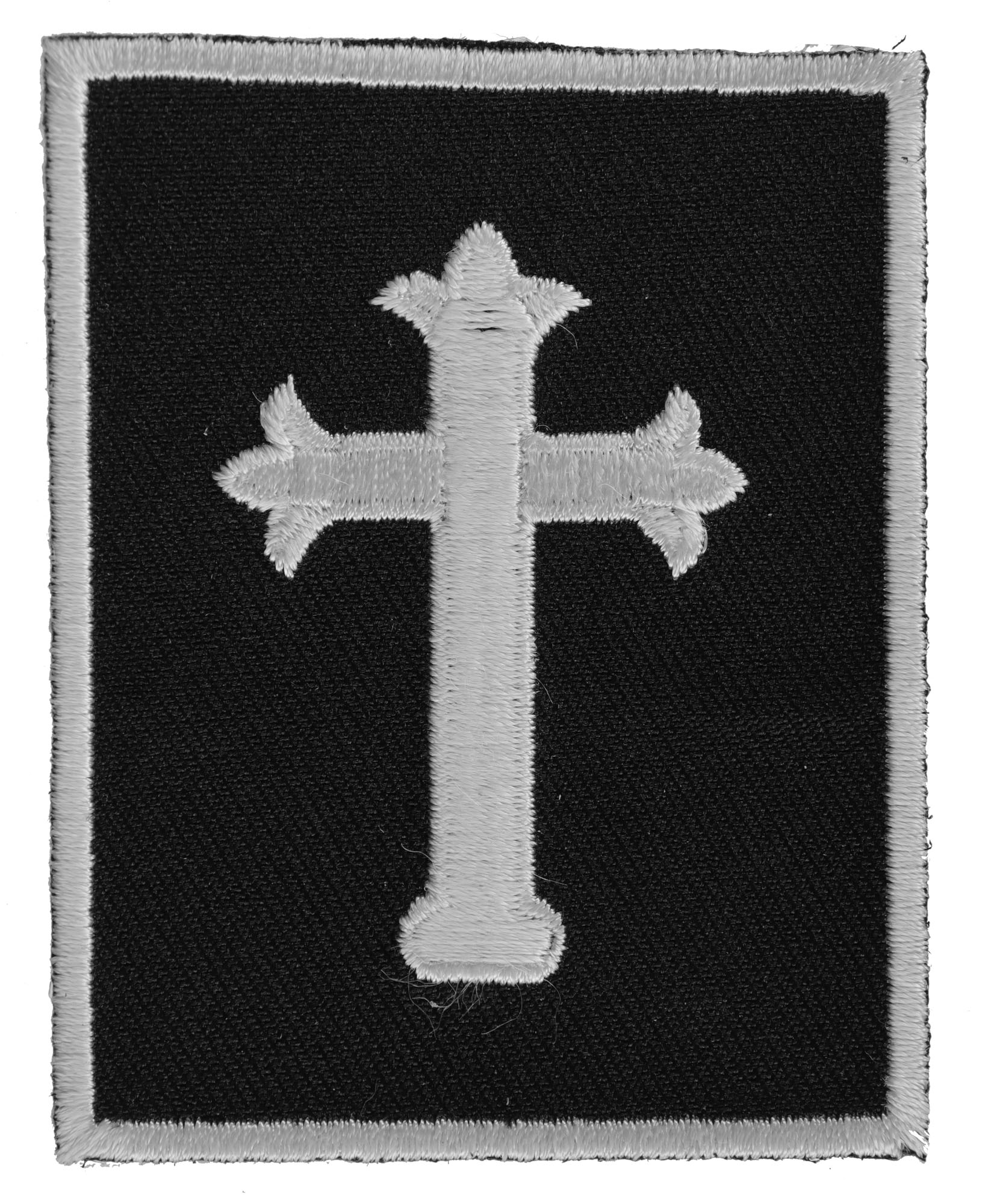 Jesus Cross Patch -Small Rectangular | Embroidered Patches by Ivamis ...