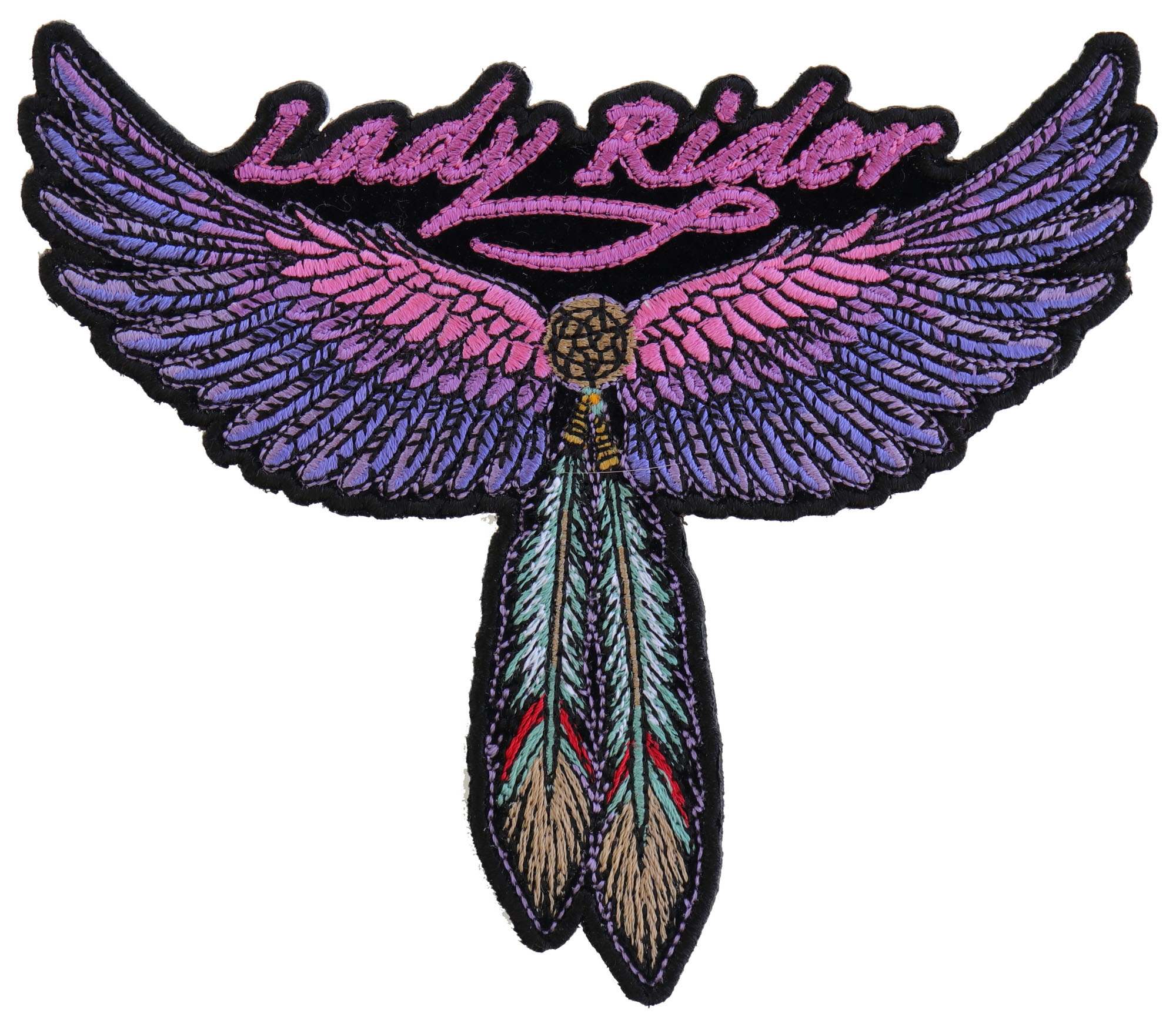 Lady Rider Patch - Sew on Biker Jackets by Ivamis Patches