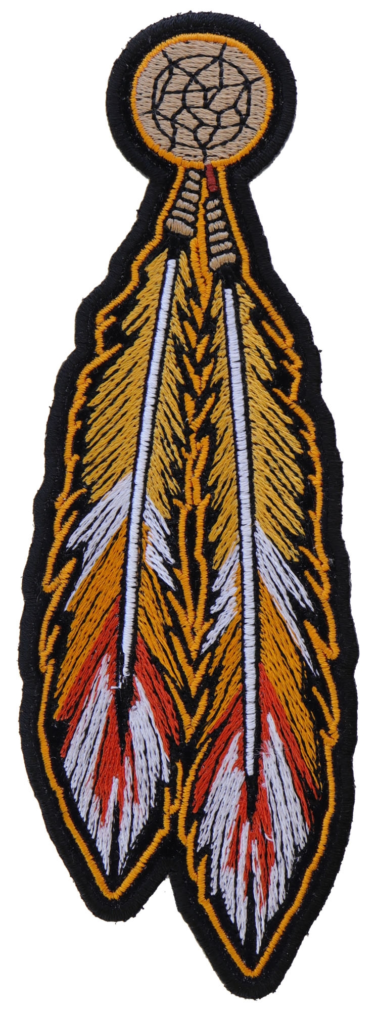 Feather Patch for Sewing or Ironing on to Clothes by Ivamis Patches