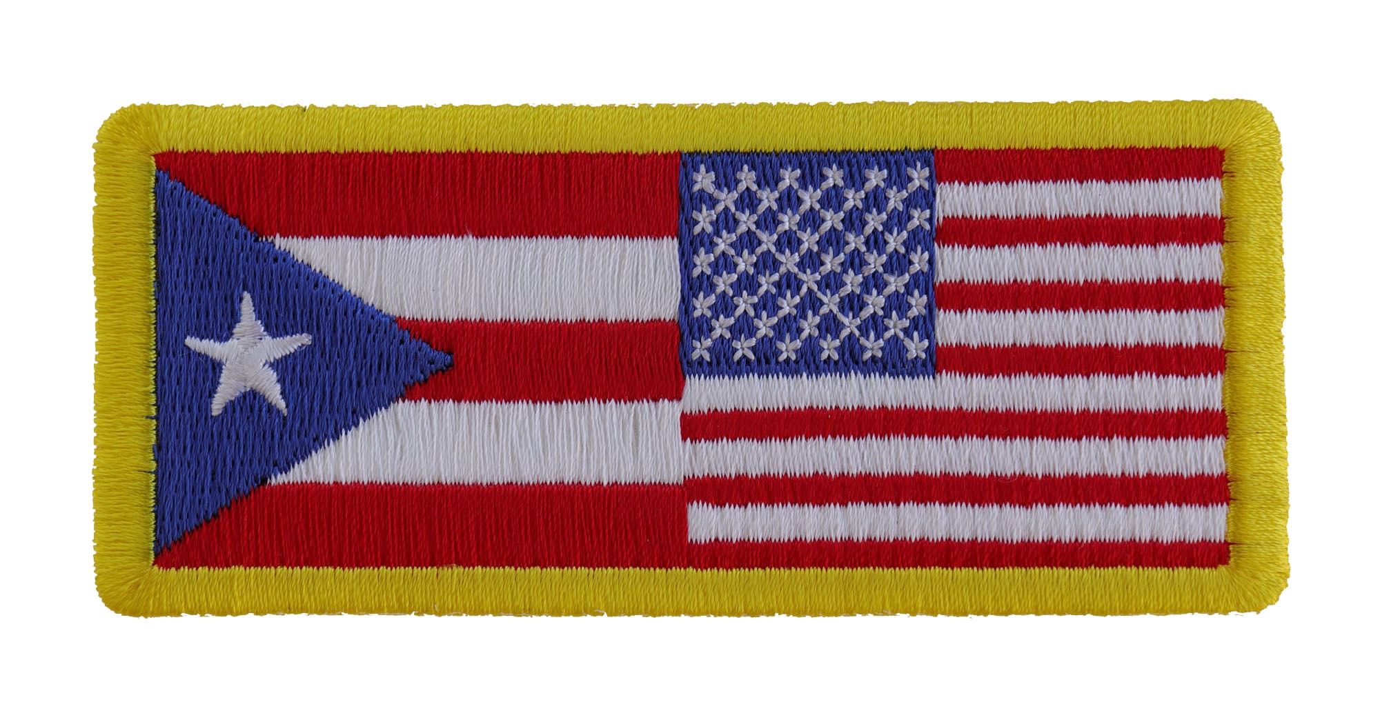 USA Puerto Rico Flag Patch | Embroidered Patches by Ivamis Patches