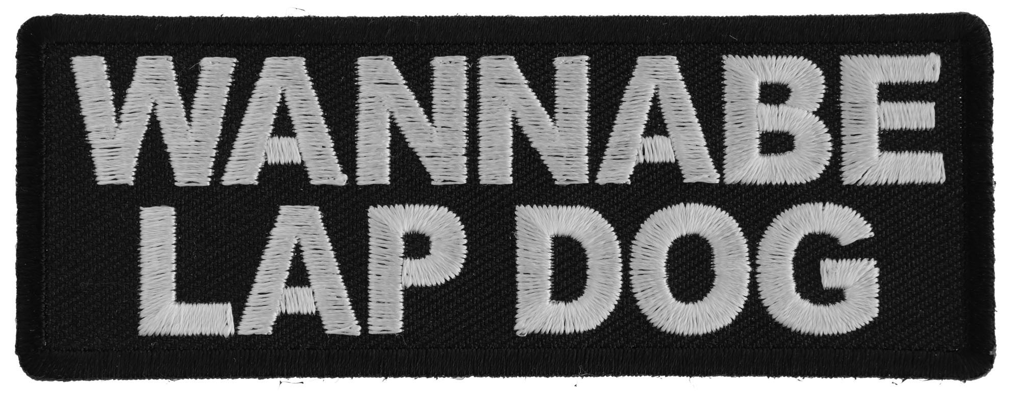 Wannabe Lap Dog Patch, Saying Patches by Ivamis Patches