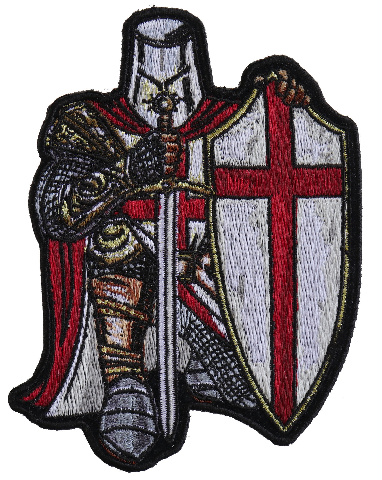 Crusader Knight Patch Small | Christian Patches -TheCheapPlace