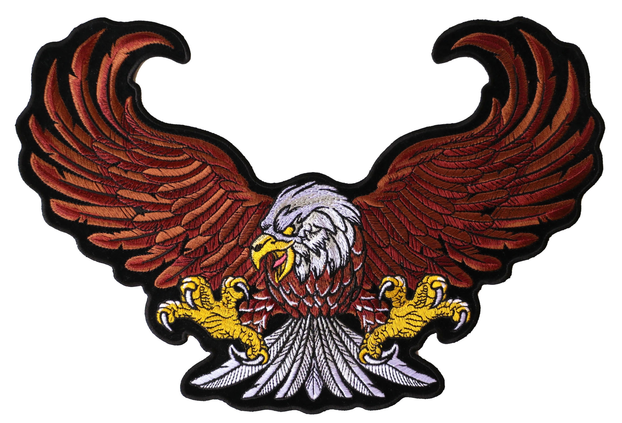 Sweeping Eagle Patch, Large Eagle Back Patches by Ivamis Patches