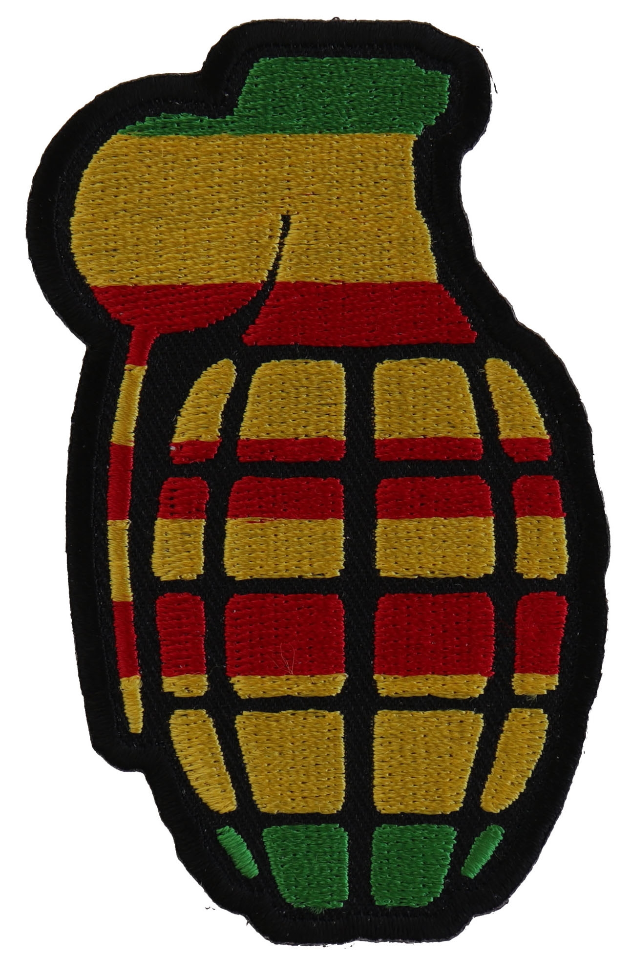 Grenade Patch Vietnam Colors | US Military Vietnam Veteran Patches by Ivamis Patches