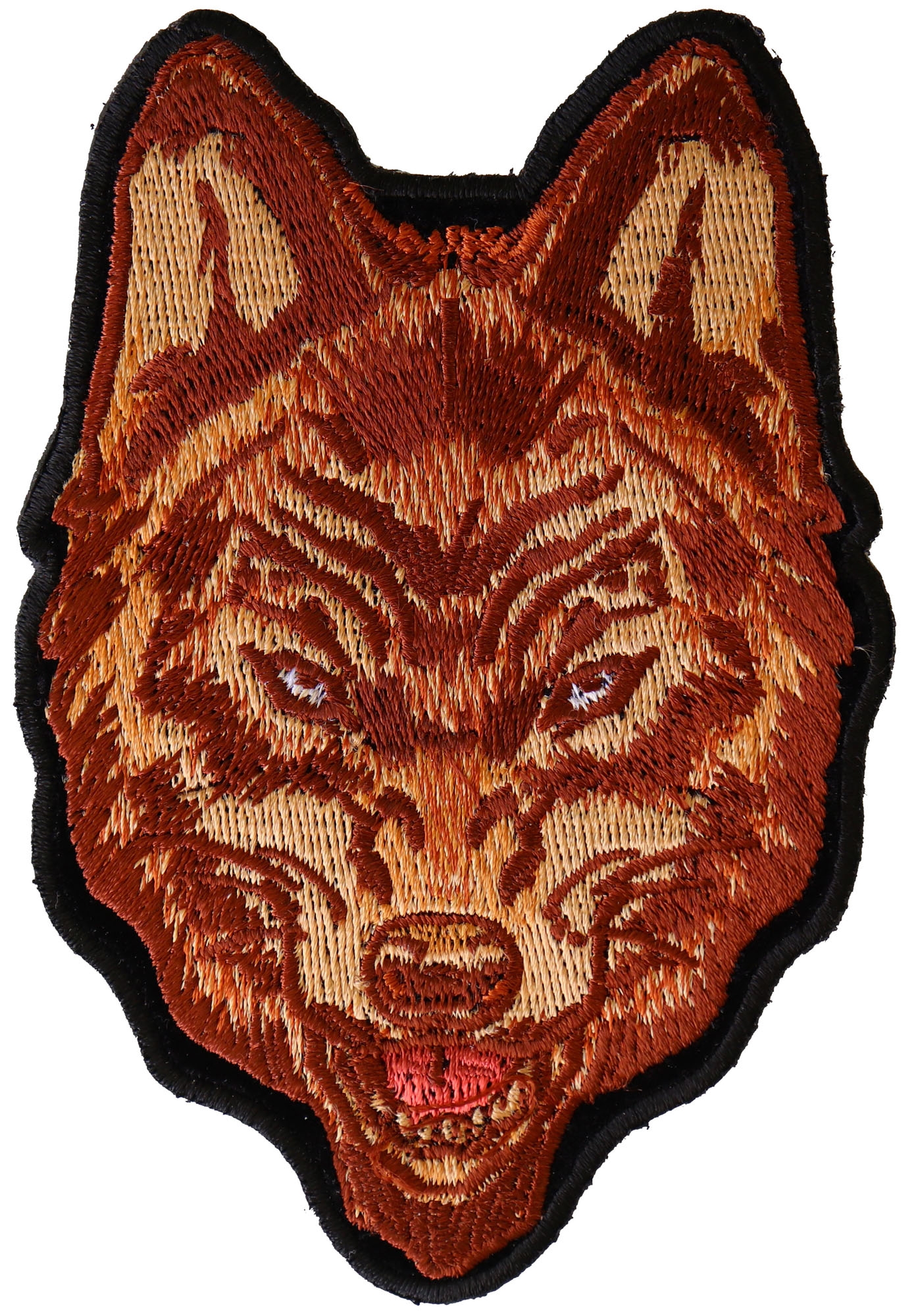 Brown Wolf Patch, Animal Patches by Ivamis Patches