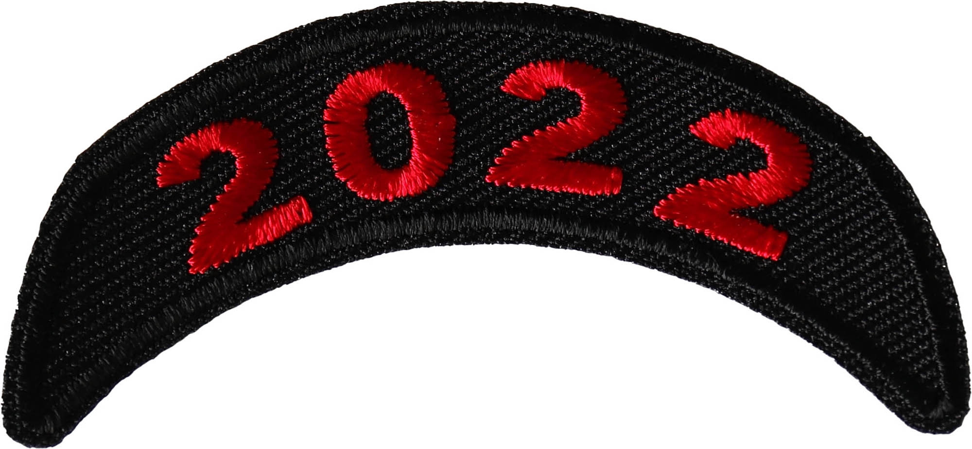 2022 Red Upper Rocker Year Patch by Ivamis Patches