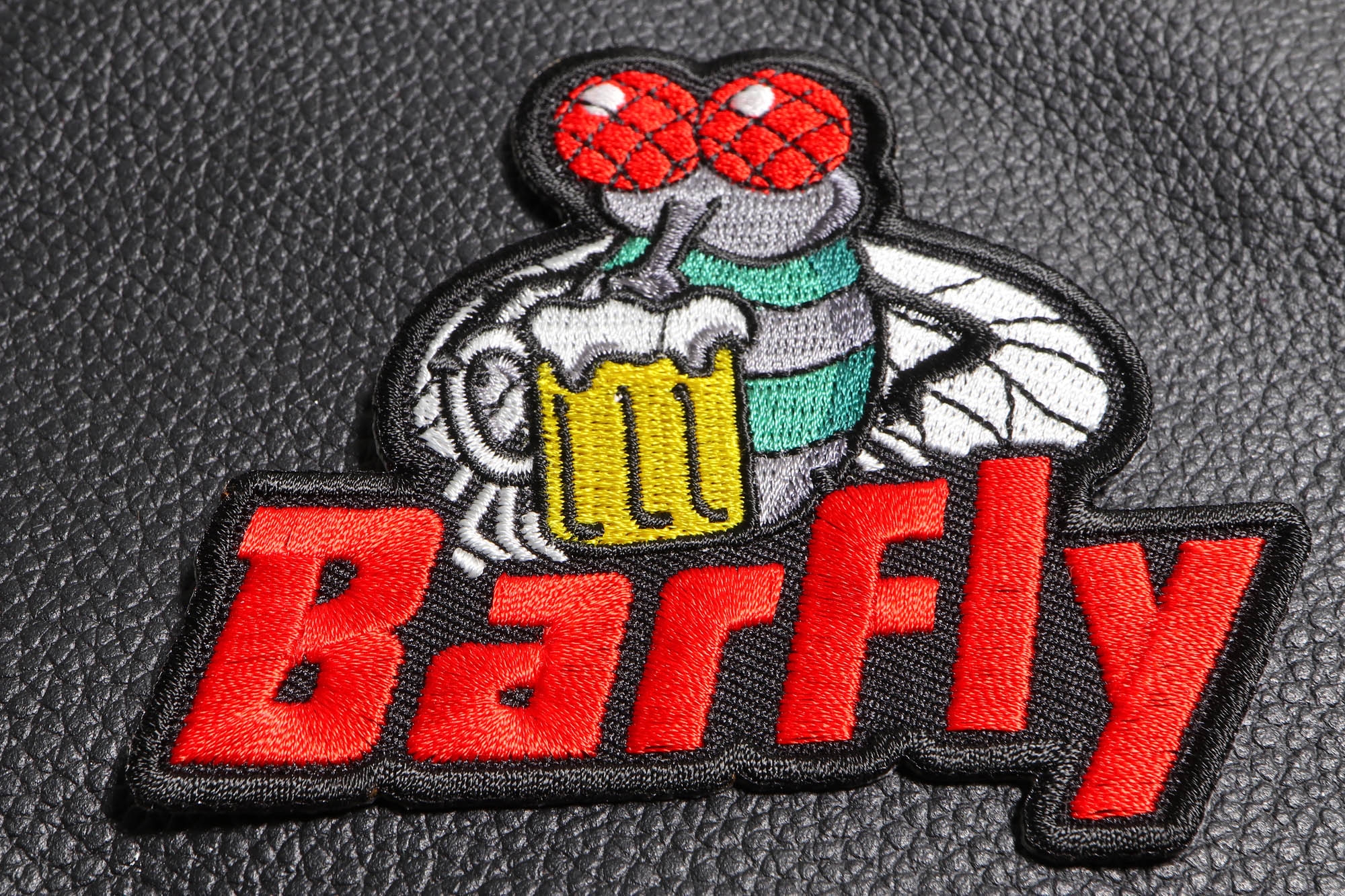 Barfly Biker Funny Iron on Patch - TheCheapPlace