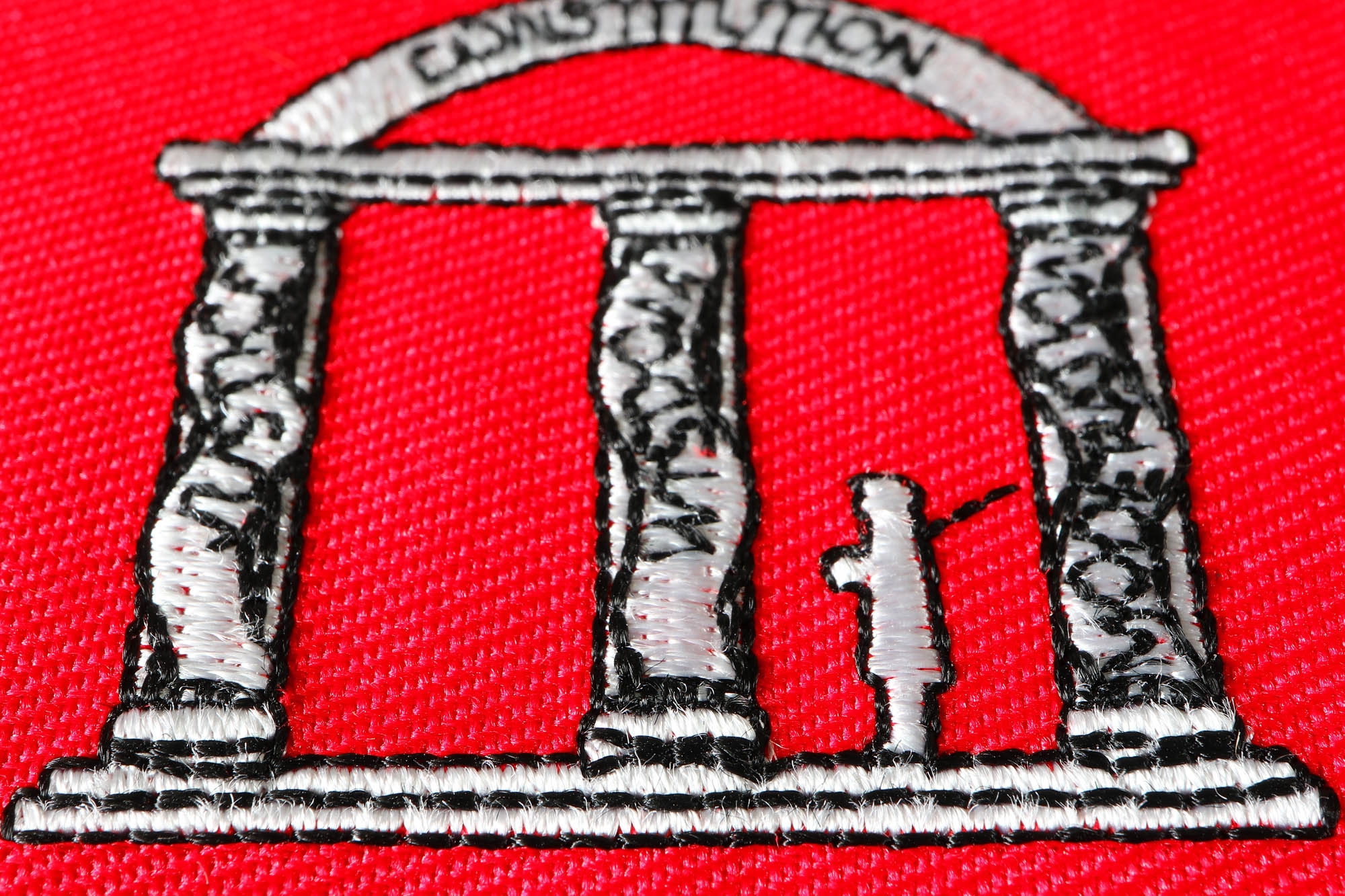 Historical Georgia Flag Iron on Patch by Ivamis Patches
