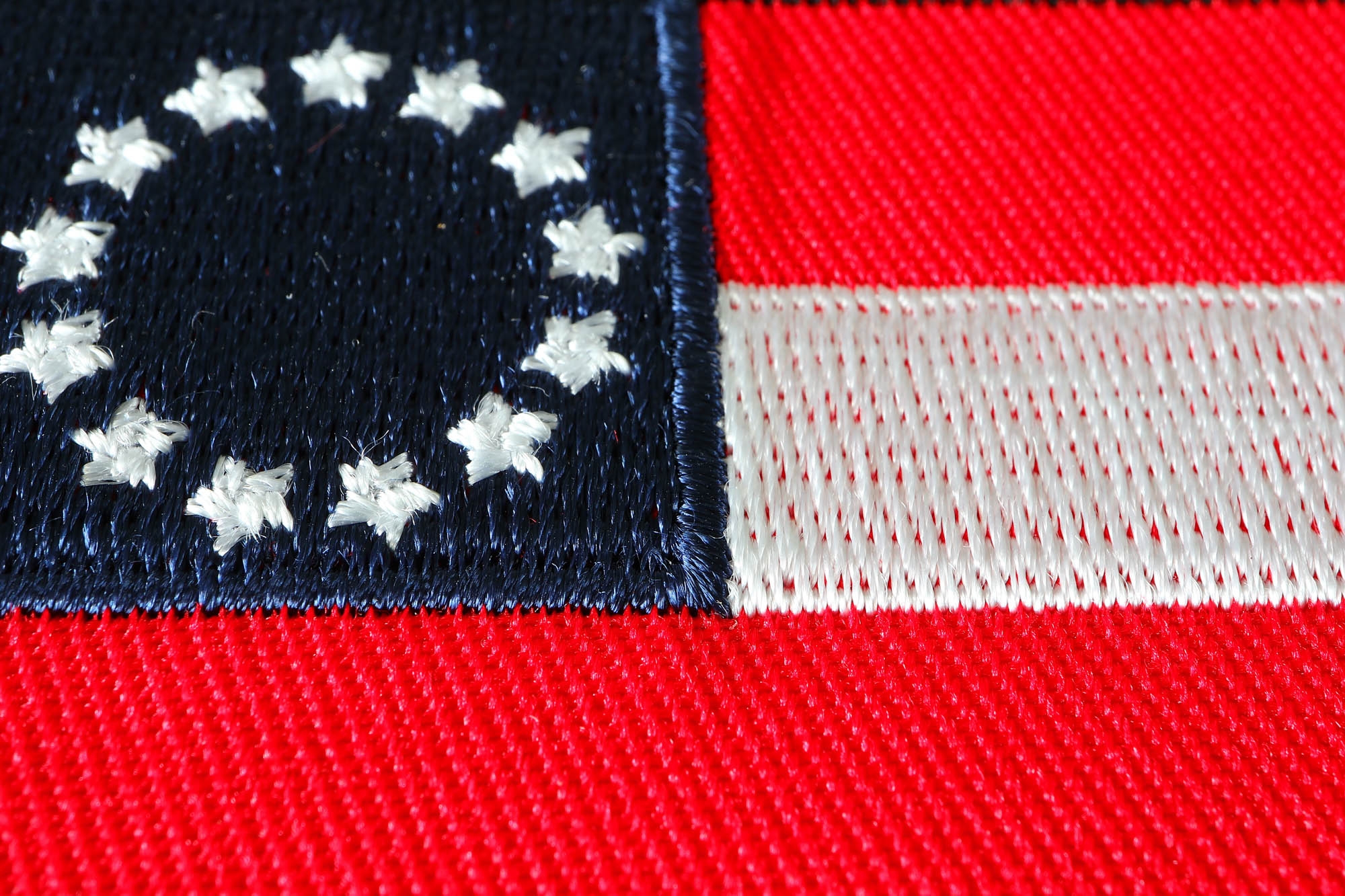 Historical Stars and Bars Flag Iron on Patch by Ivamis Patches