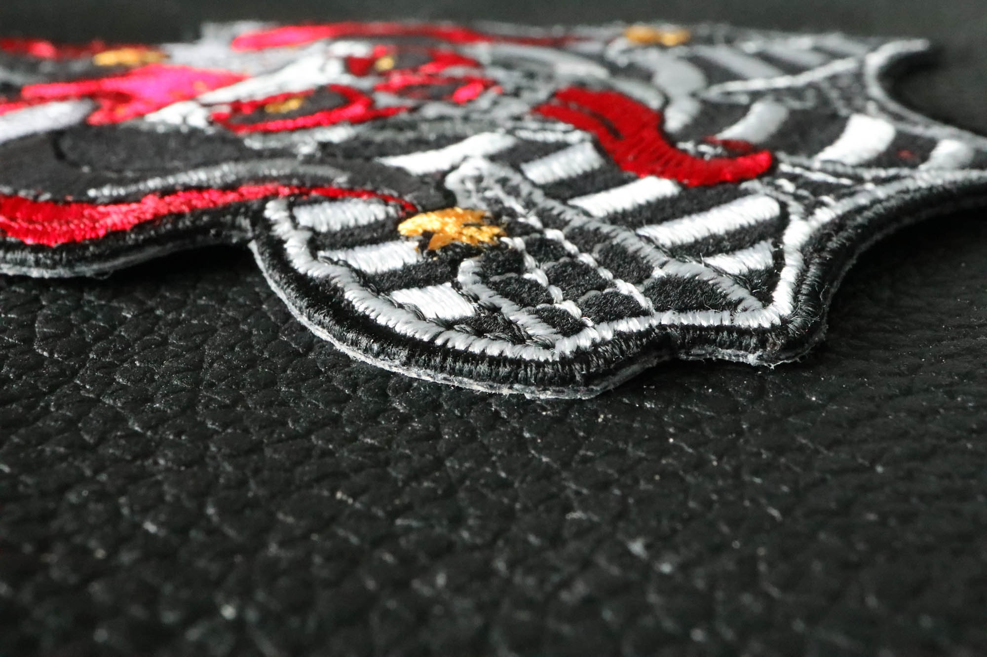 Jester Skull Patch, Biker Skull Patches by Ivamis Patches