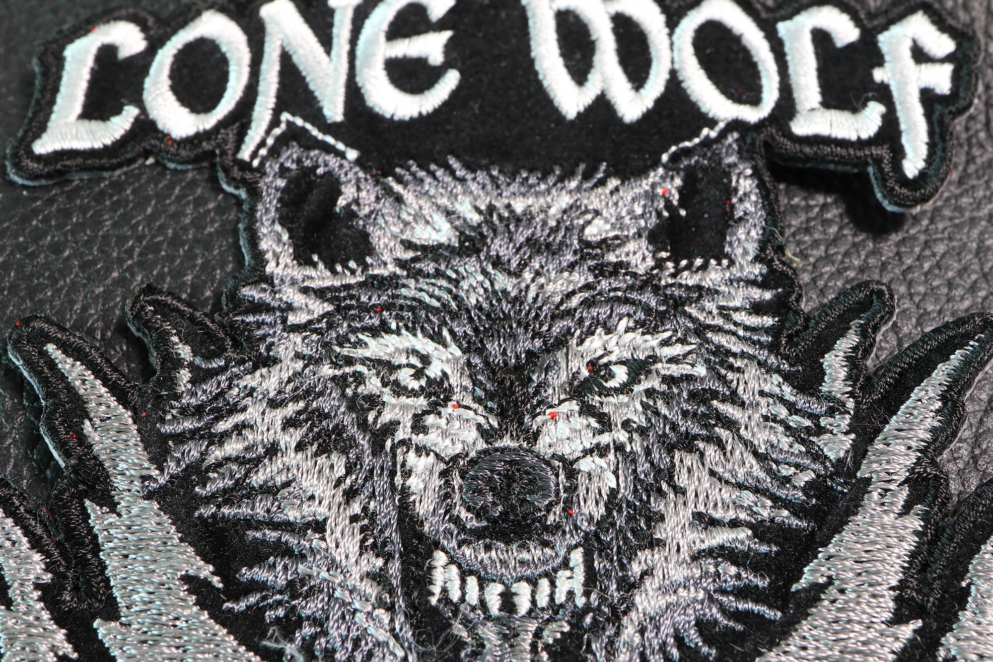 Lone Wolf No Club Small Biker Patch - TheCheapPlace