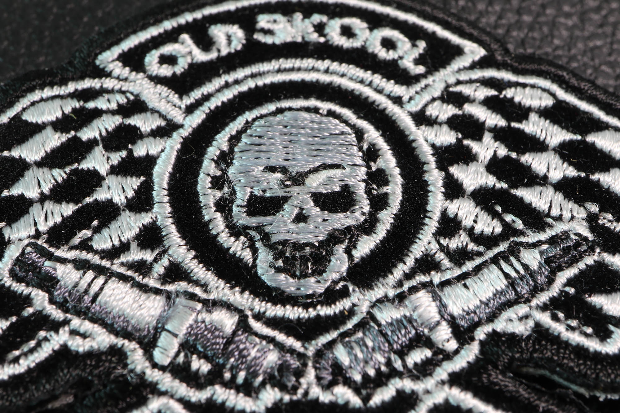 Old Skool Biker Forever Patch, Biker Skull Patches by Ivamis Patches