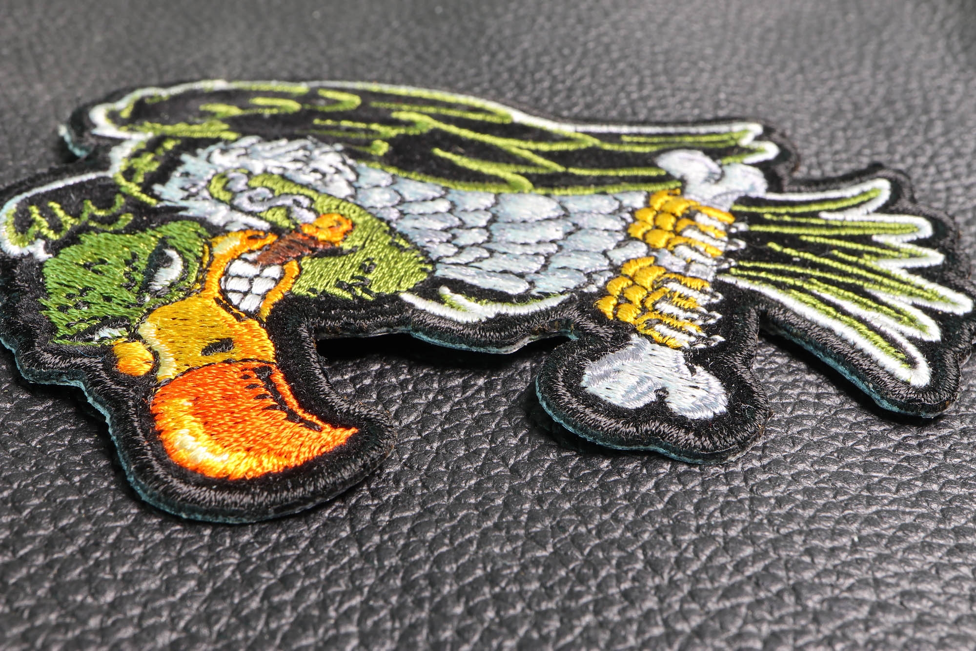 Vulture Patch for Sewing or Ironing on to Jackets by Ivamis Patches