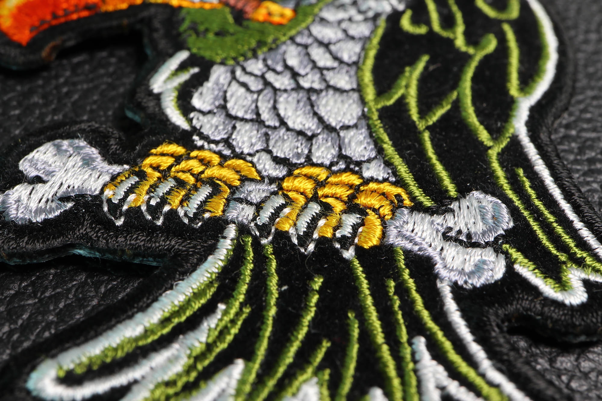 Vulture Patch for Sewing or Ironing on to Jackets by Ivamis Patches