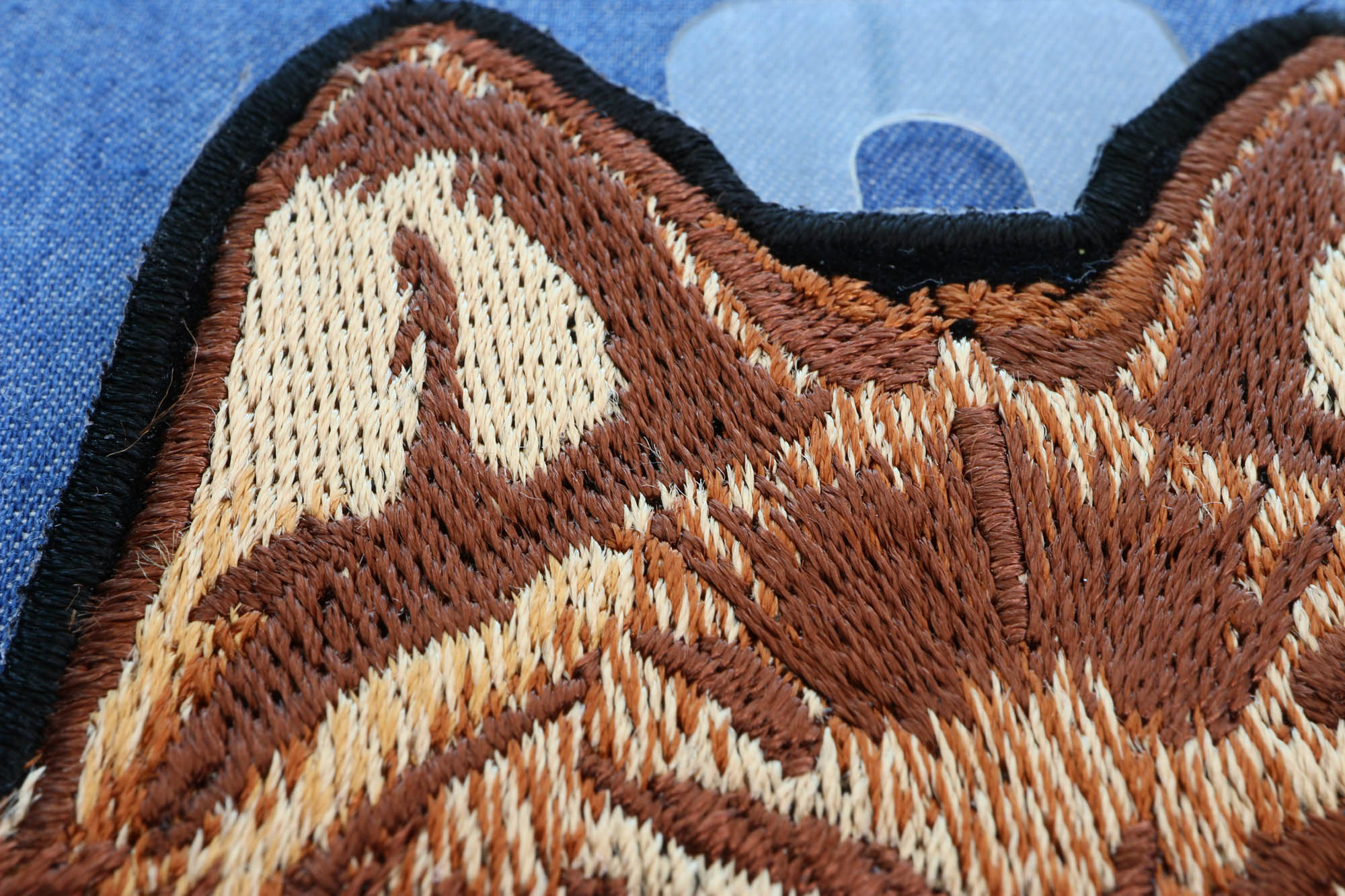 Brown Wolf Patch, Animal Patches by Ivamis Patches