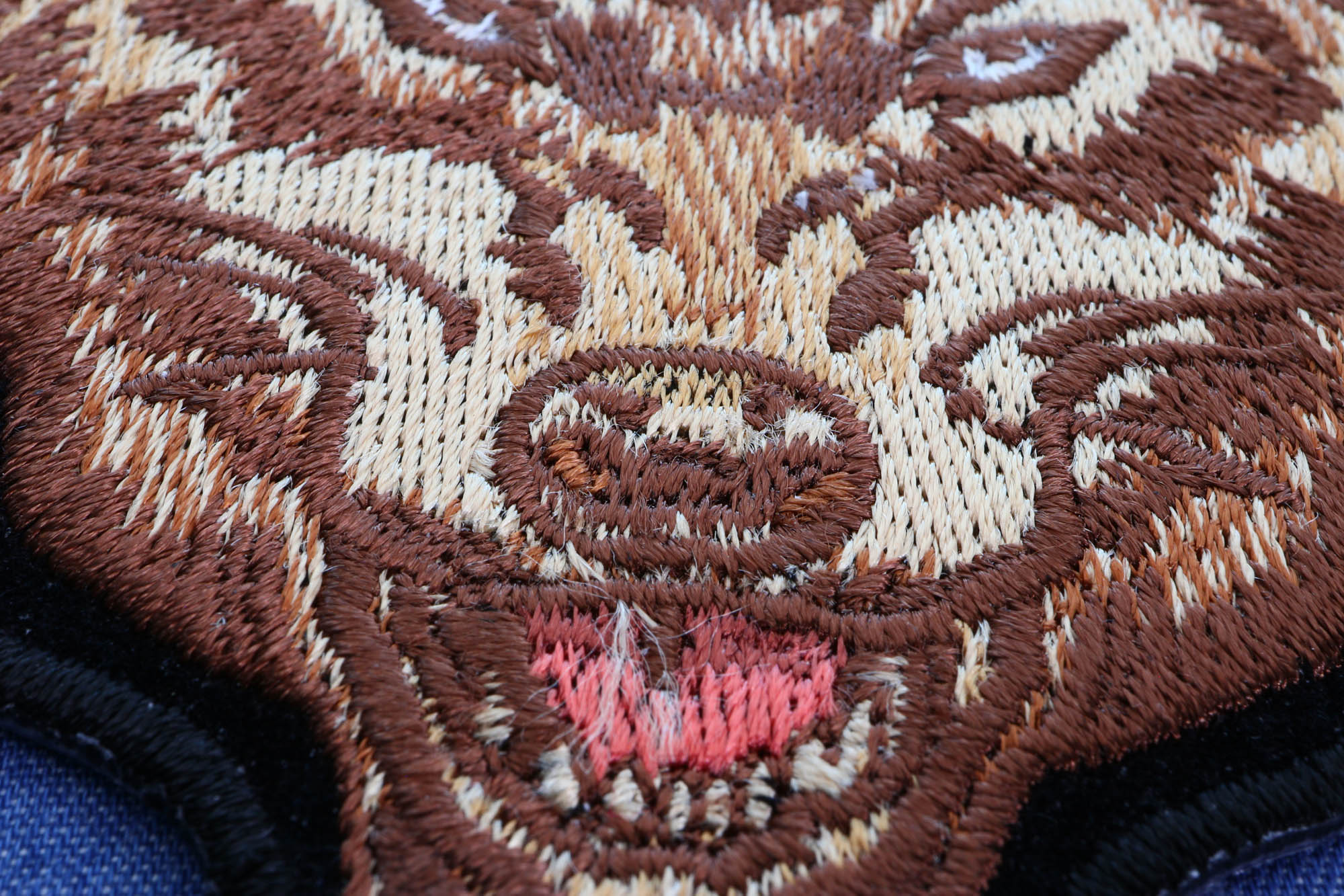 Brown Wolf Patch, Animal Patches by Ivamis Patches