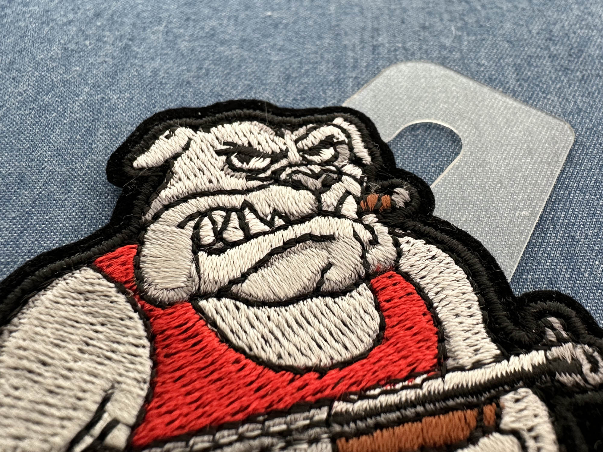 Bulldog Machine Gun Patch by Ivamis Patches