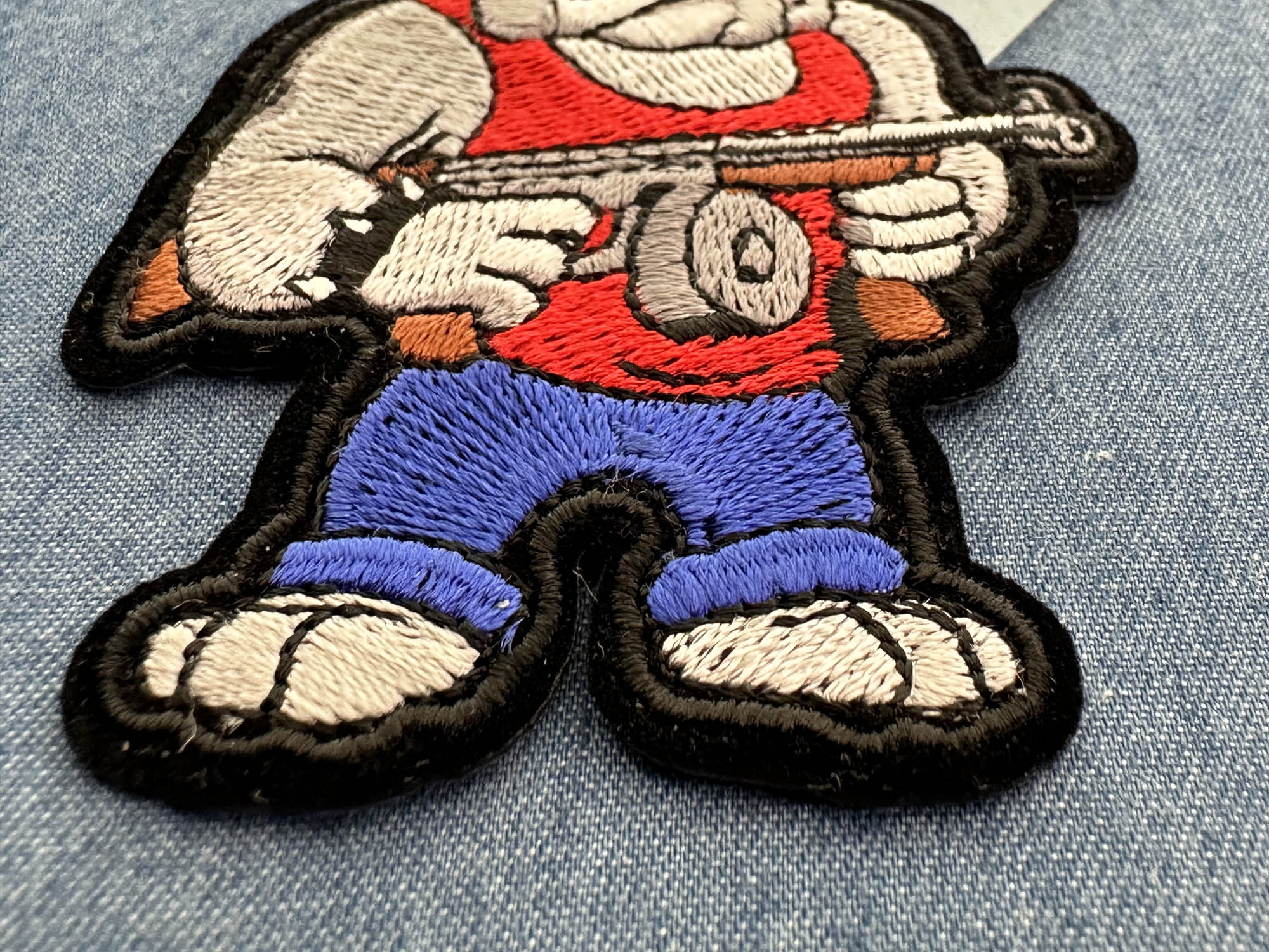 Bulldog Machine Gun Patch by Ivamis Patches