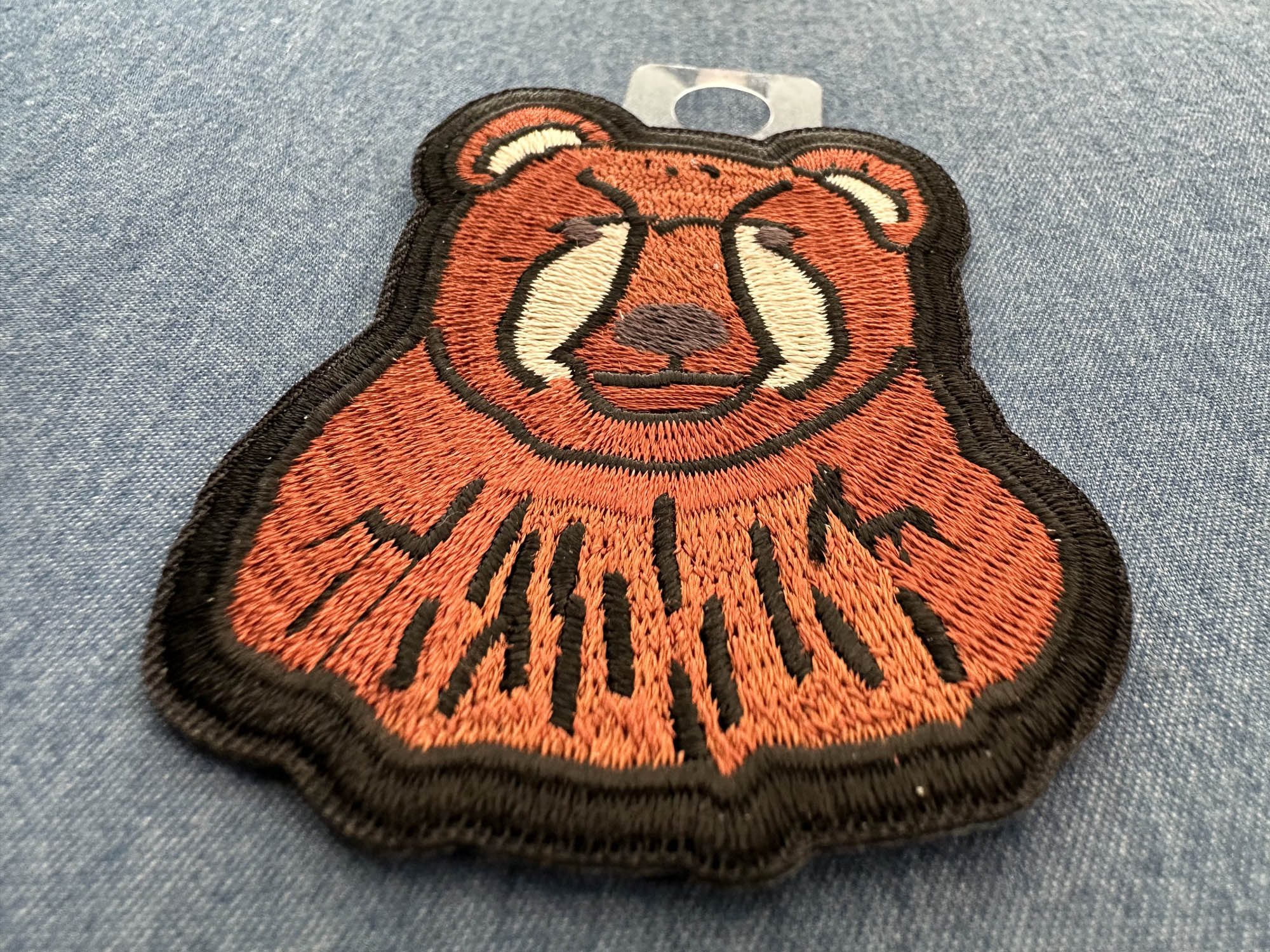 Cute Bear Iron on Patch - Iron on Bear Patches by Ivamis Patches