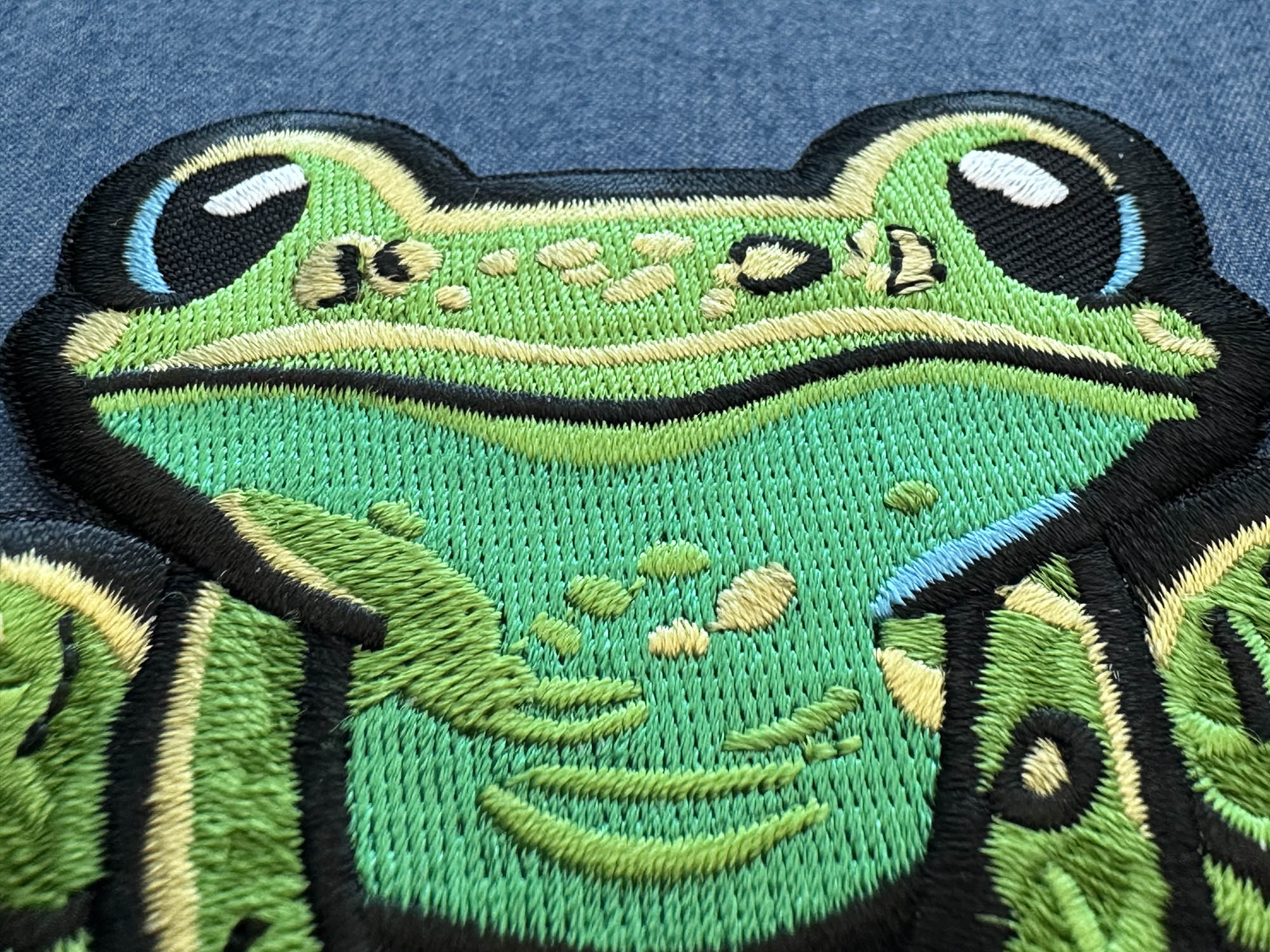 Cute Frog Patch by Ivamis Patches