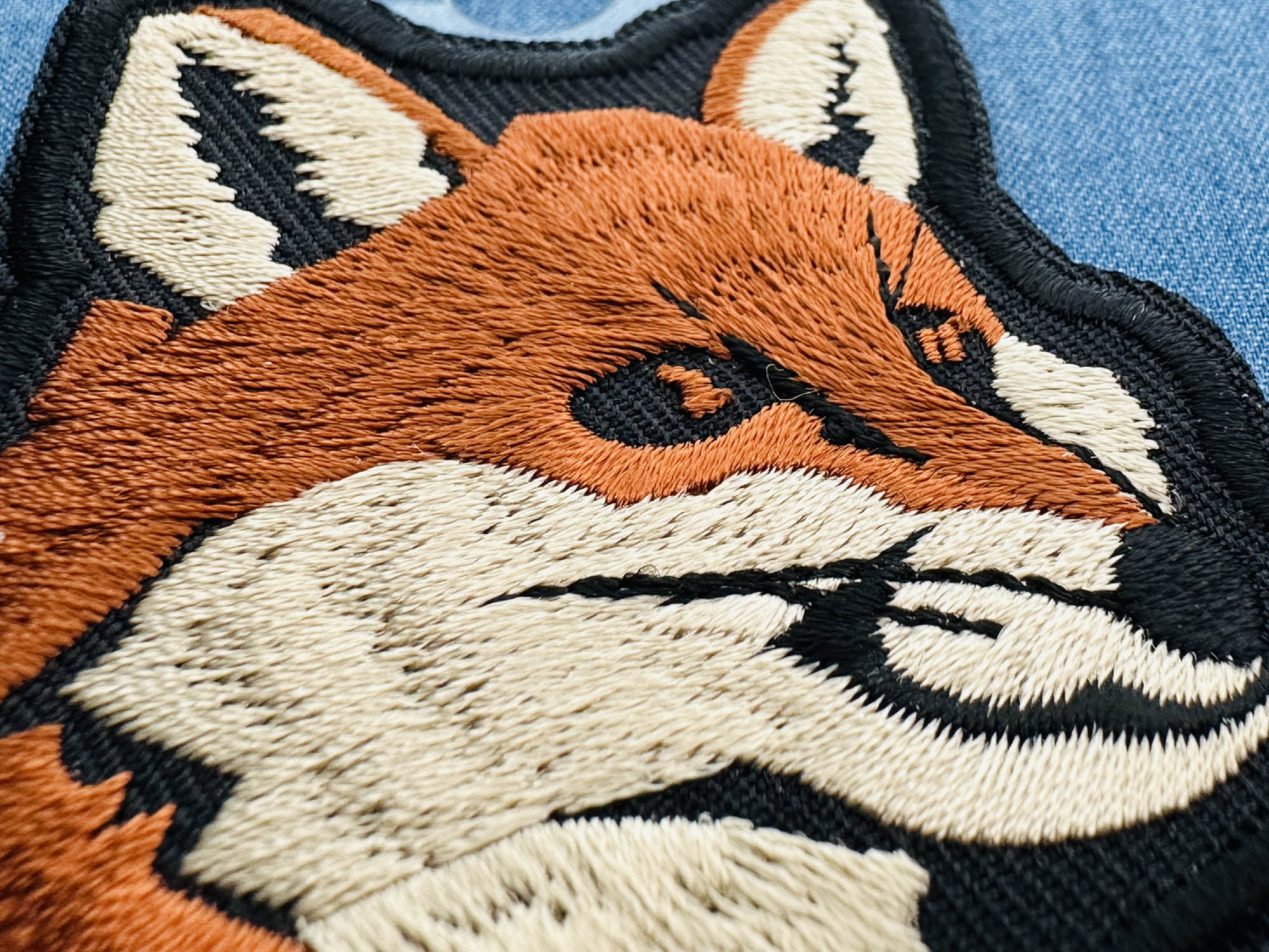 Smiling Fox Patch, Cute Animal Patches by Ivamis Patches