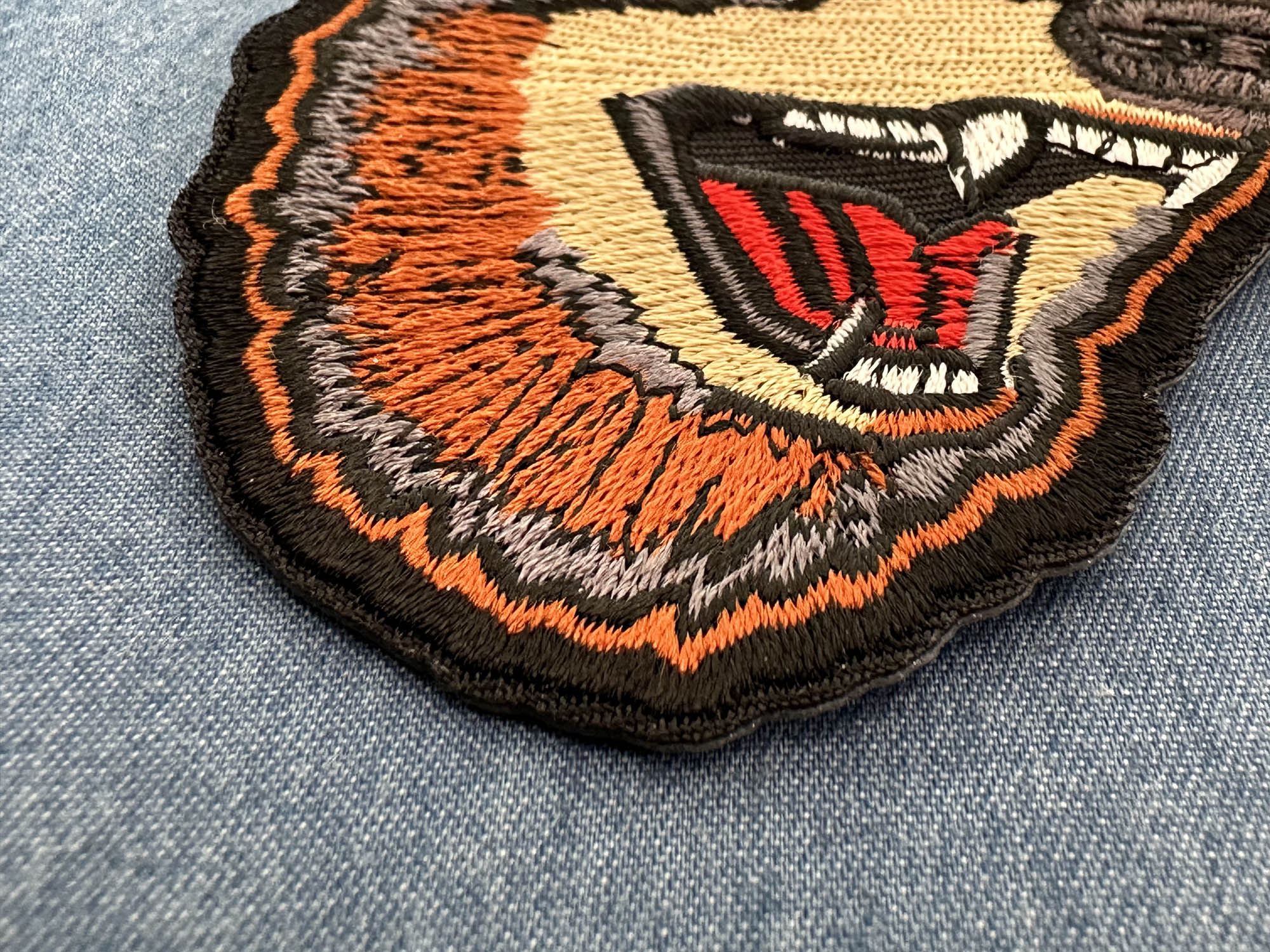 Funny Hyena Iron on Patch by Ivamis Patches