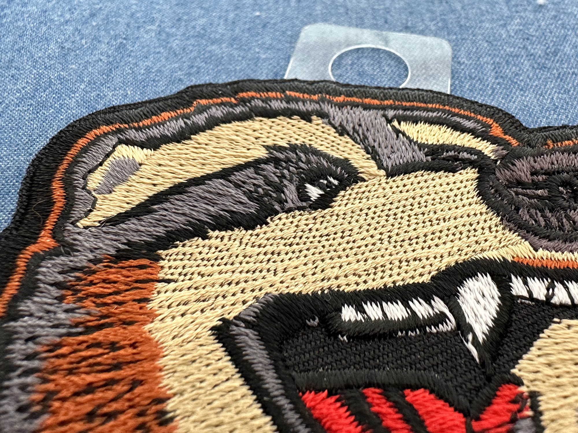 Funny Hyena Iron on Patch by Ivamis Patches