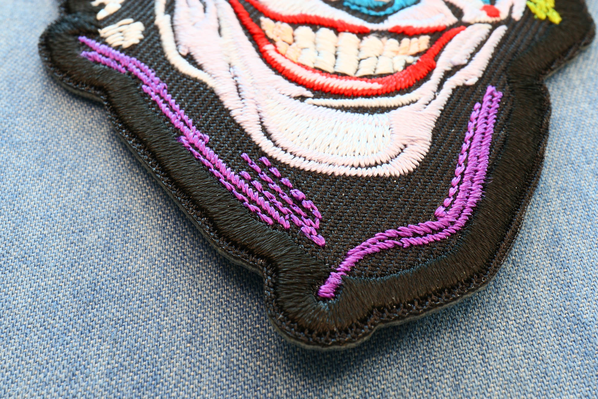 Hello Joker Patch - Iron on Novelty Patches by Ivamis Patches